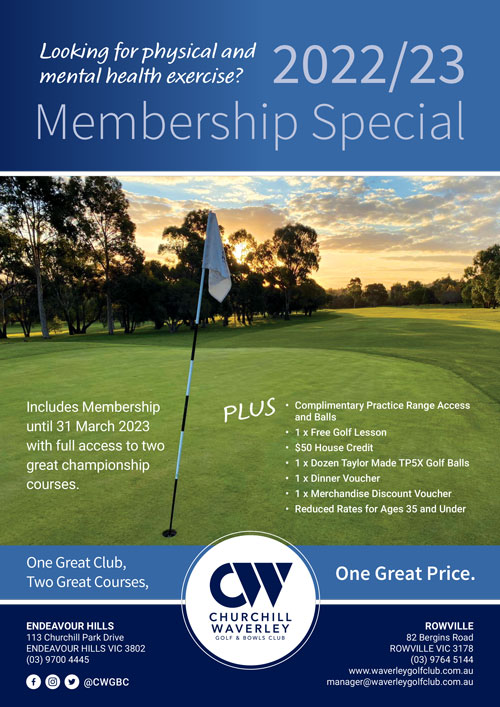 Churchill-Waverley Golf & Bowls - Endeavour Hills Course - ausgolf